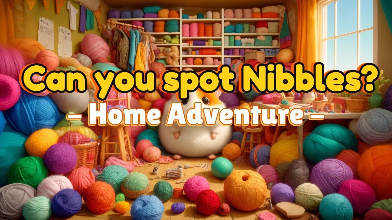 Can you spot Nibbles the hamster? 🌟Find Nibbles together with your little ones! #bondingtime 🌠 ...