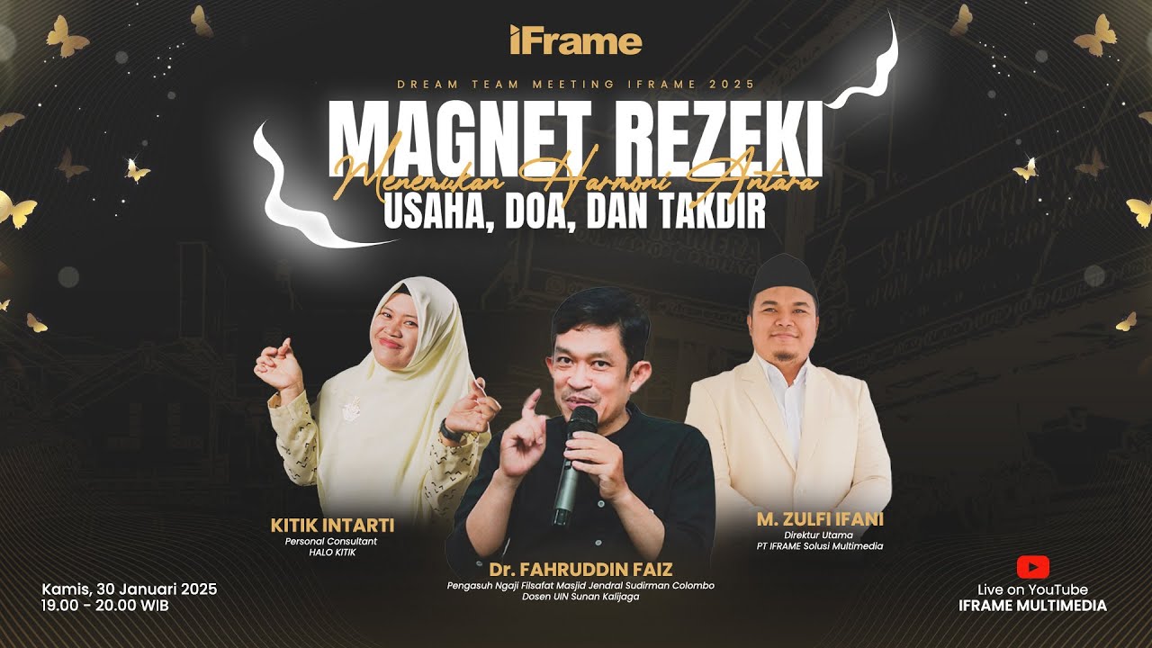 DREAM TEAM MEETING IFRAME 2025 | BERSAMA DR. FAHRUDDIN FAIZ - YouTube