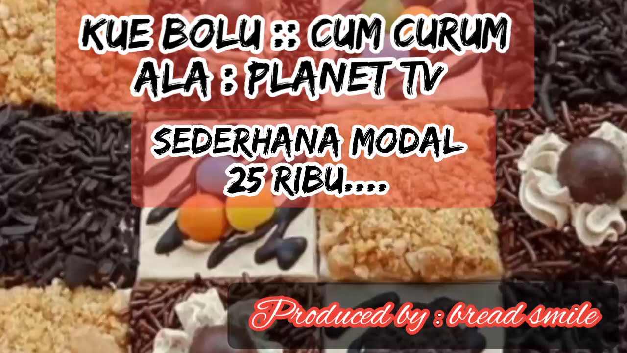 MODAL 25 RB BISA BIKIN KUE SEBESAR GABAN ...TOPINGNYA TERSERAH SELERA ...