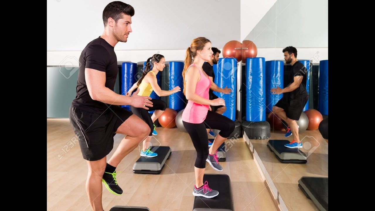 CARDIO STEP EJERCICIOS PARA BAJAR DE PESO - YouTube