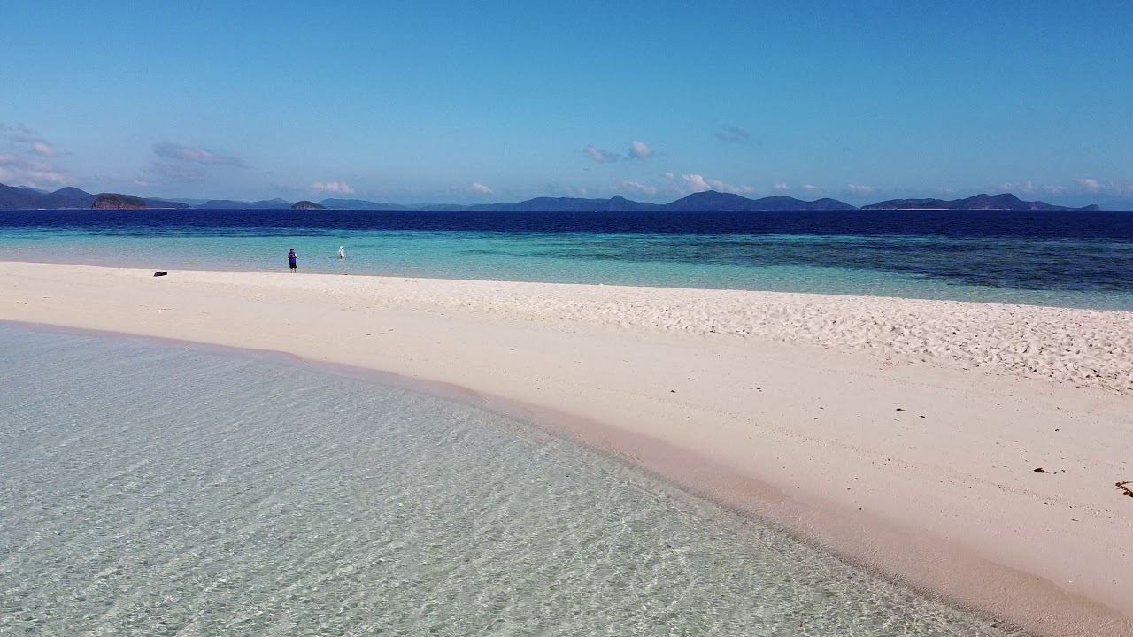 Two Seasons Coron Island Resort & Spa - White Sand Bar Beach - YouTube