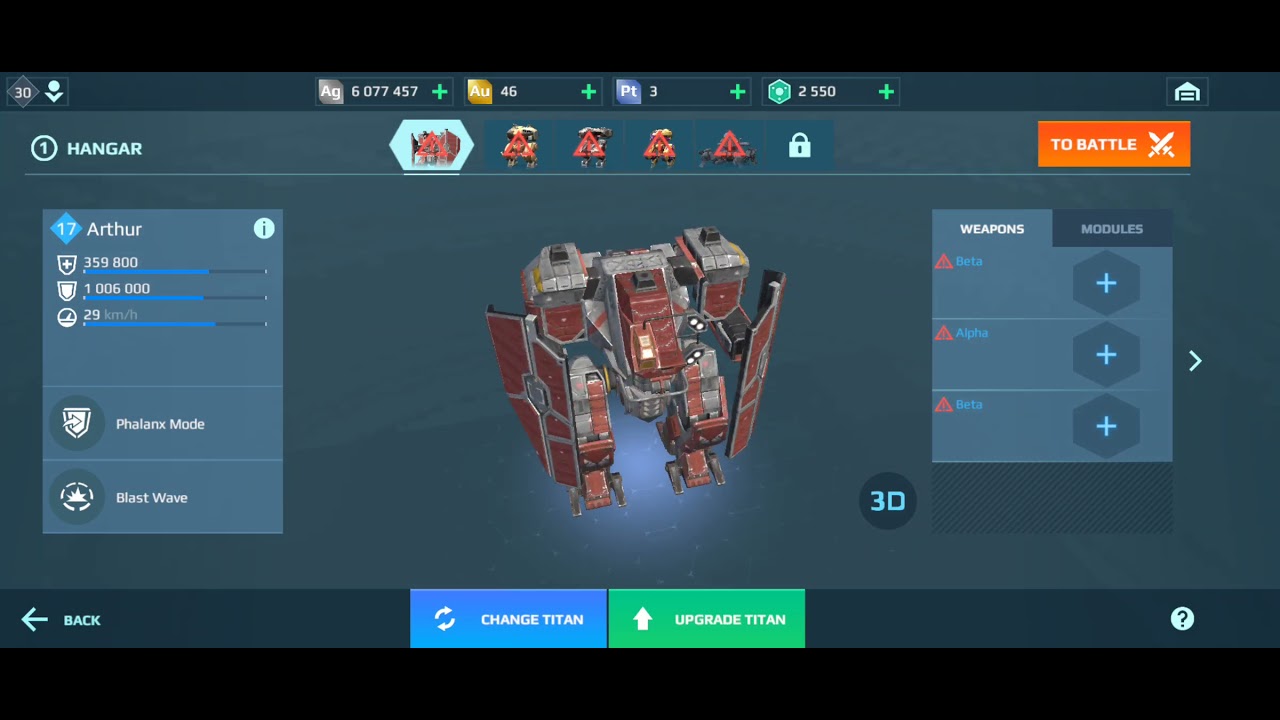 #war robots hangar tour..:) - YouTube