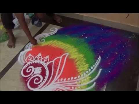 Sanskar Bharati Rangoli Beautiful Rangoli Design How to draw sanskar ...
