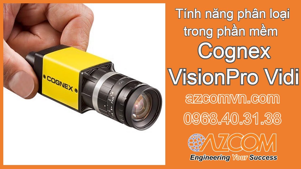 Tính năng phân loại trong phần mềm Cognex VisionPro Vidi - YouTube