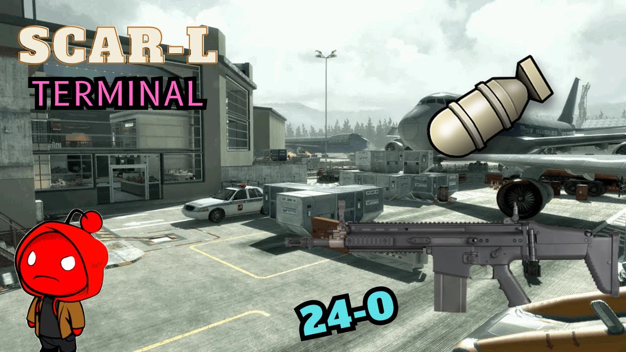 MW3 24 0 SCAR L Terminal MOAB - YouTube