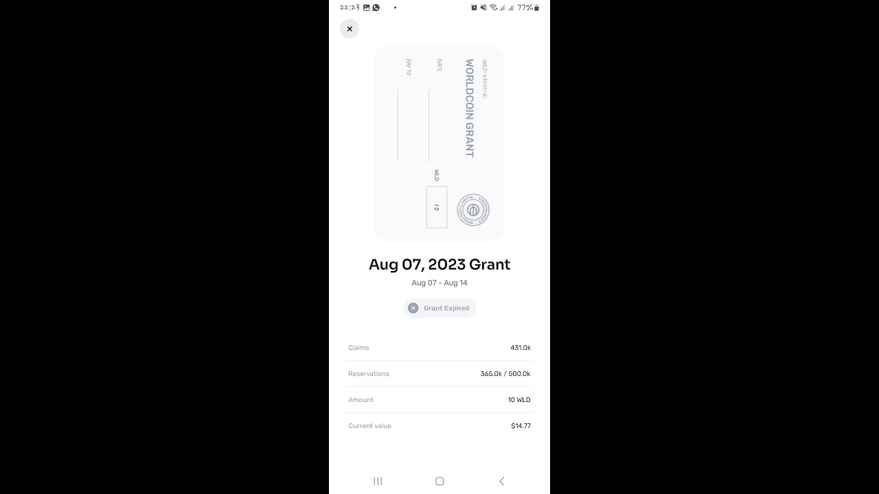 Can expired worldcoin grants be claimed? - YouTube