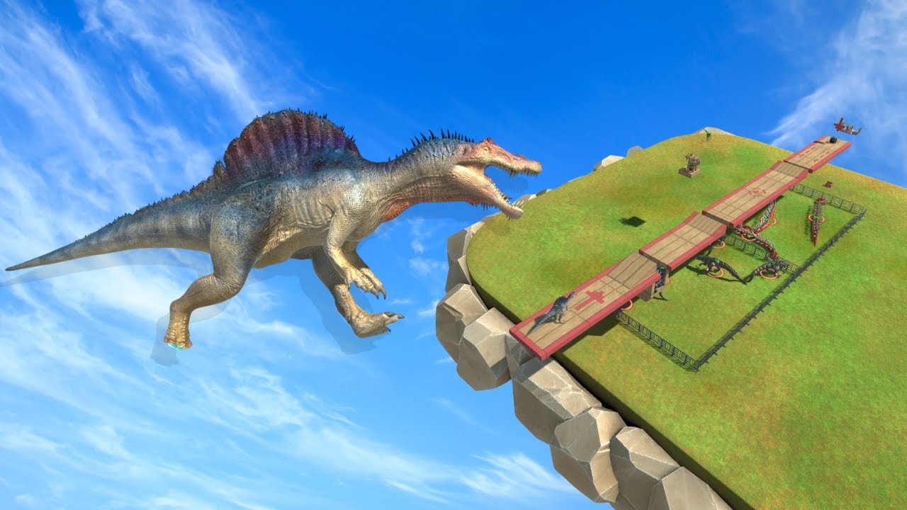 Jump Over Spikes Challenge - Animal Revolt Battle Simulator - YouTube