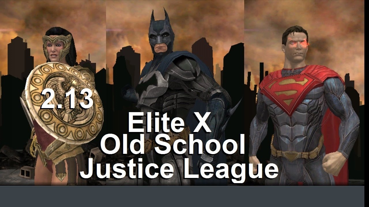 Injustice Mobile (1200): MP with Elite X Superman, Batman and Regime ...