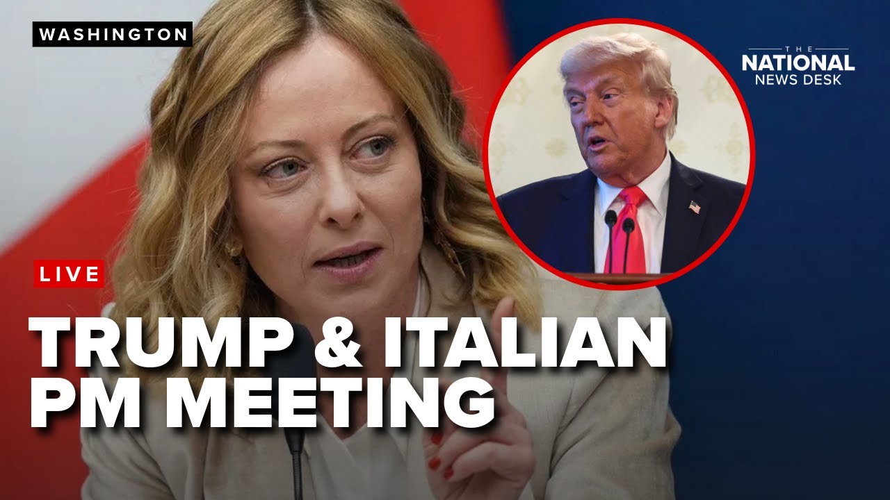 Trump, Italian prime minister tackle trade tensions between U.S. and E ...
