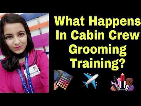 What Happens In Cabin Crew Grooming Training? - YouTube