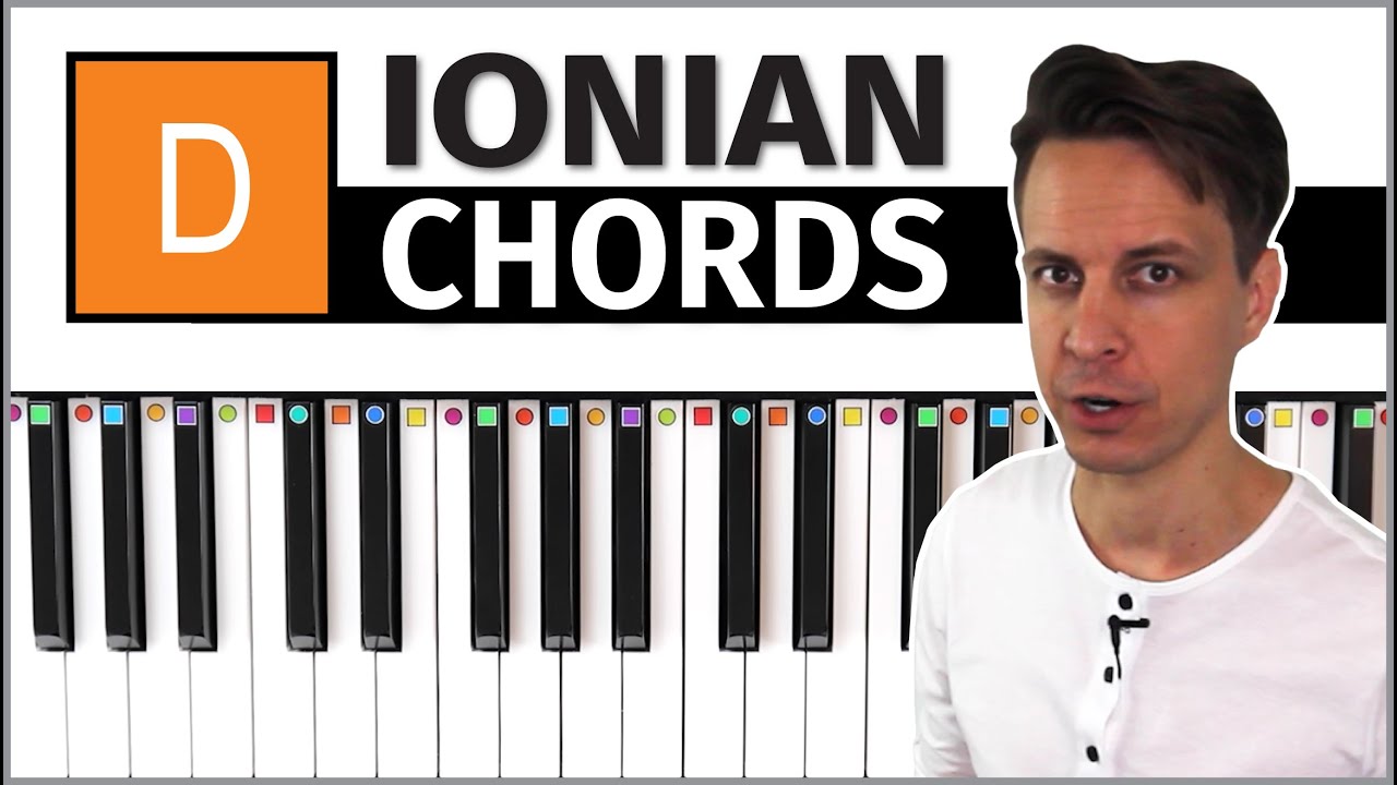 Piano // Chords in the Key of D (Ionian) - YouTube