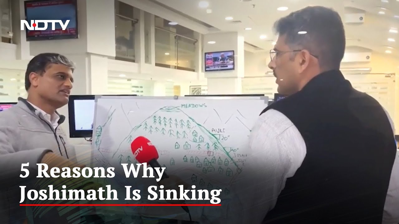 NDTV Explainer: 5 Reasons Why Joshimath Is Sinking - YouTube