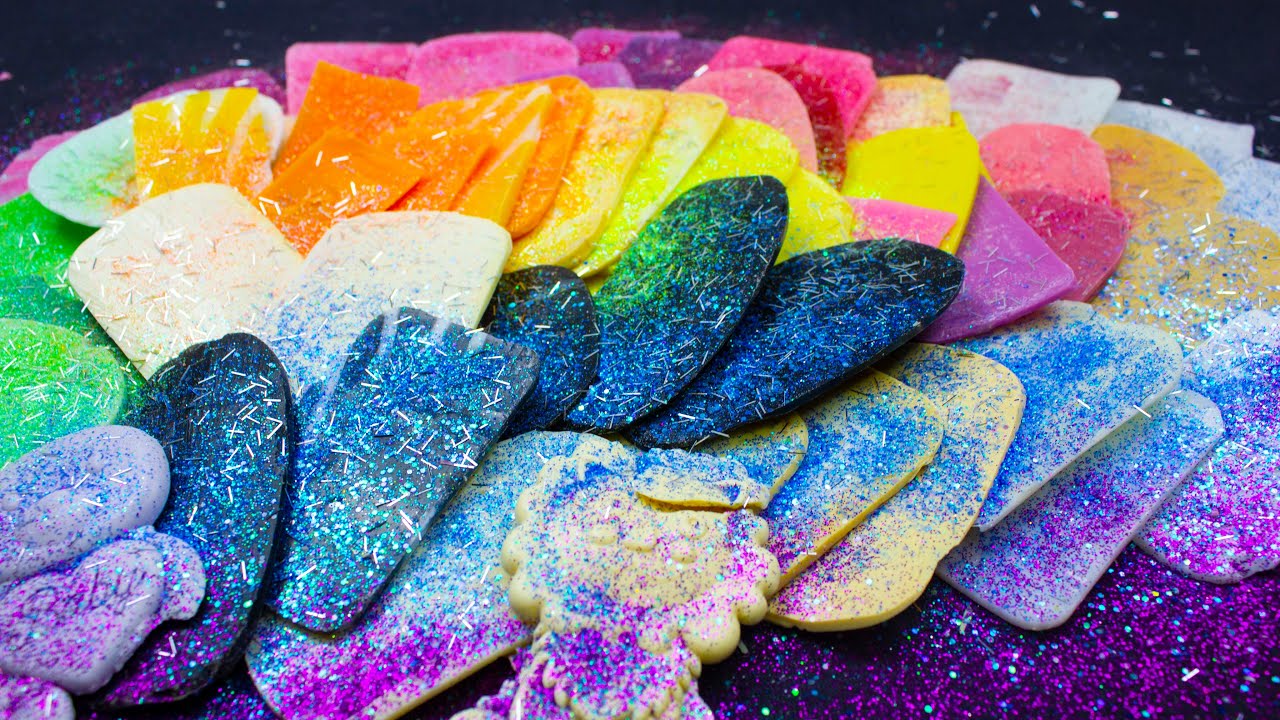 Very beautiful soap plates ASMR 😍 The pleasant crunch of your ...