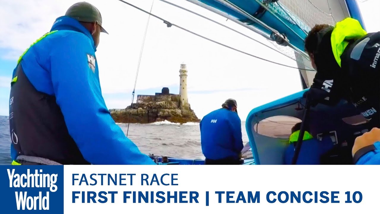 First Finisher of Rolex Fastnet Race 2017 | Trimaran Concise 10 ...