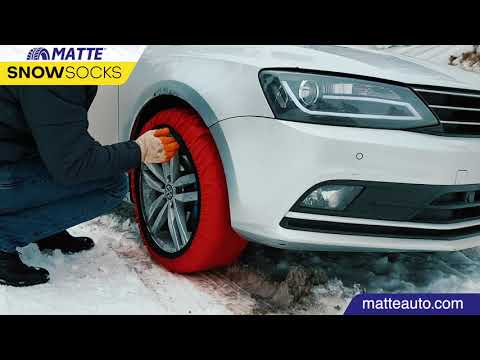Matte Snow Socks