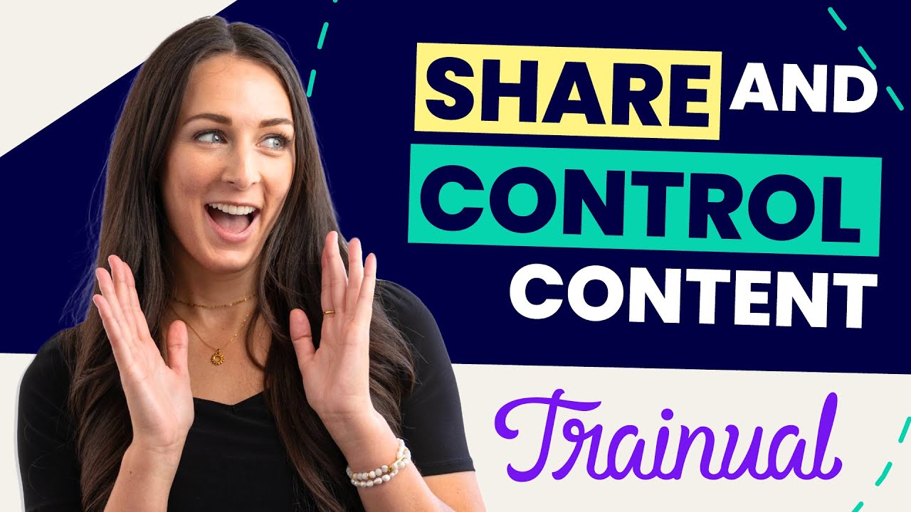 Share and Control Access to Your Training Content in Trainual - YouTube