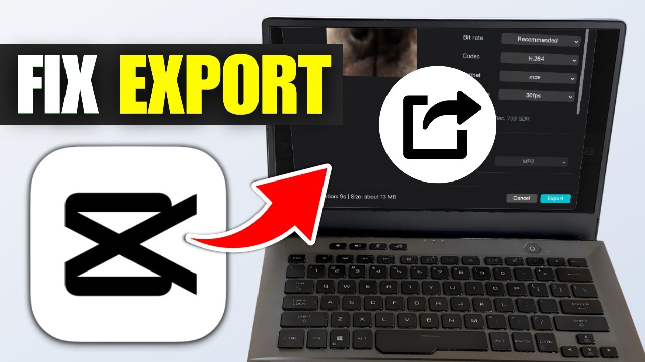 How To Fix ALL CapCut Exporting Errors (PC) - YouTube