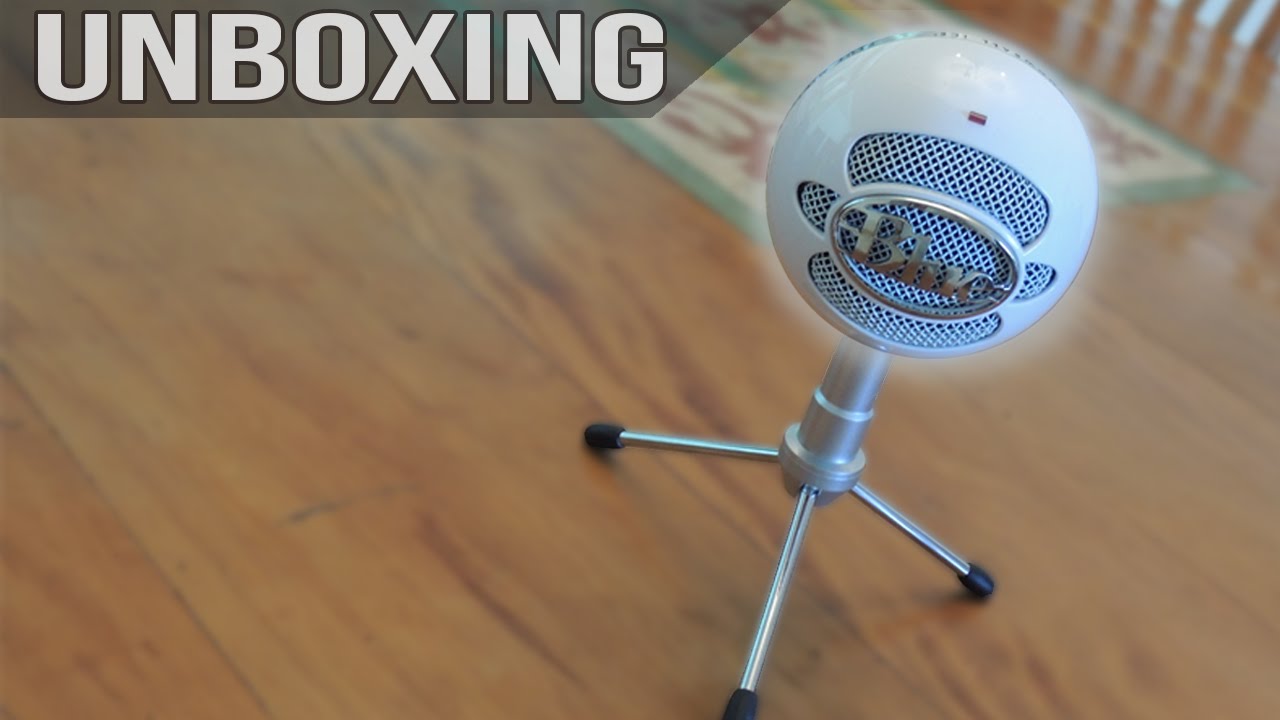 Unboxing e Primeiras Impressões | New Blue Snowball - YouTube