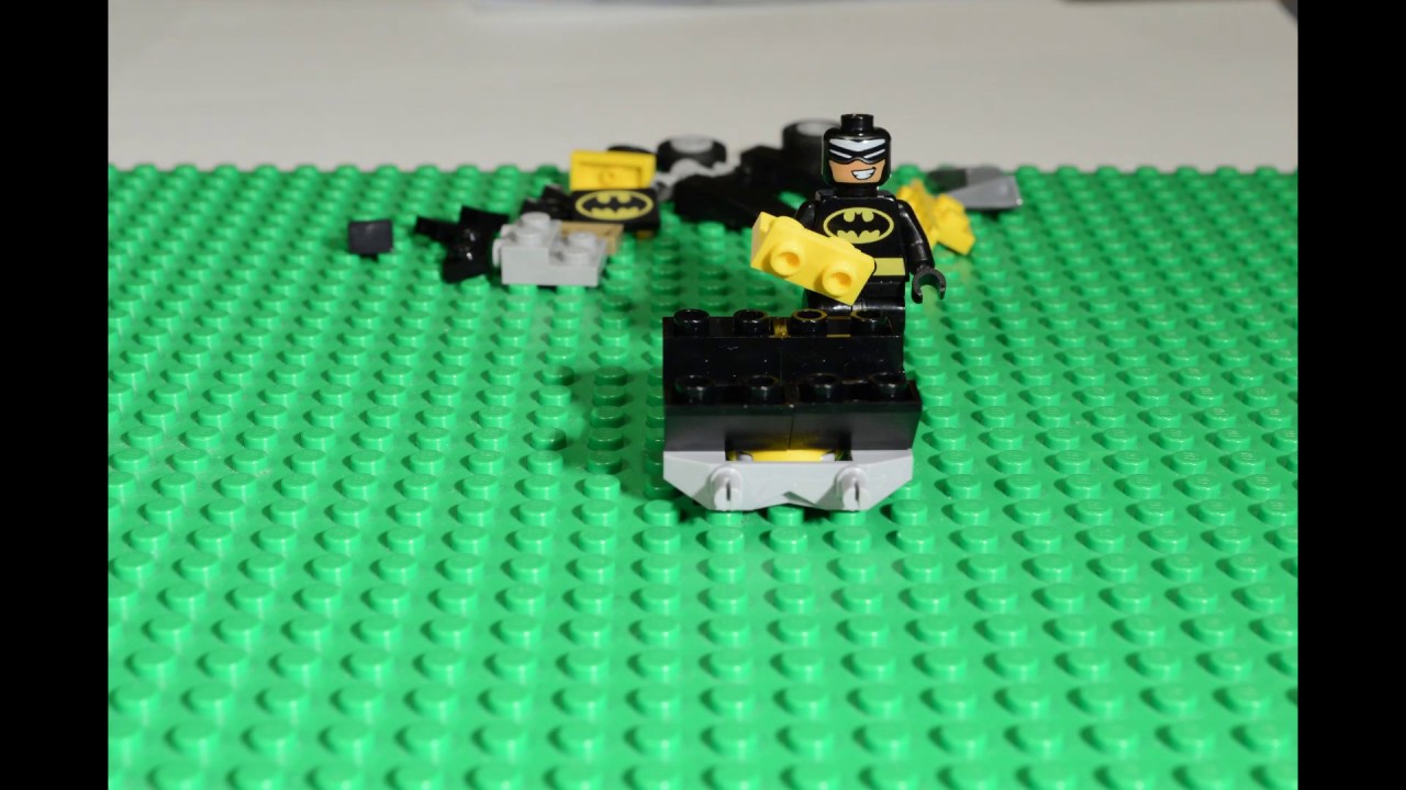 Batman builds a mini Lego Batmobile - YouTube