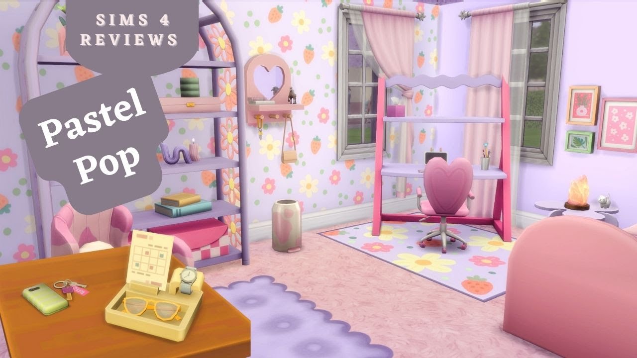 Discover the Sweet Pastel Pop Kit for The Sims 4: Review and Showcase ...
