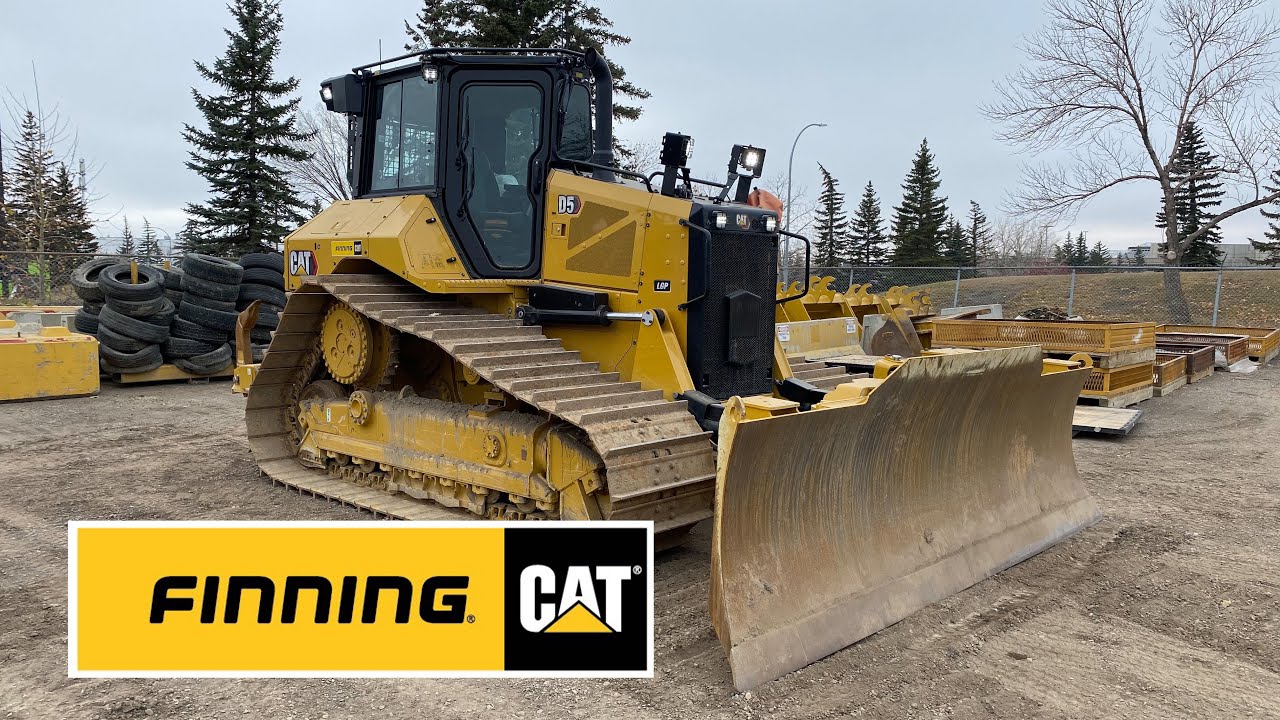 Cat® D5-17 Z6A01996 TRACK TYPE TRACTOR - YouTube