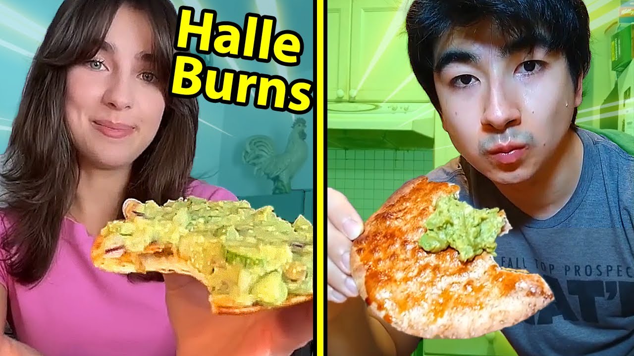 Trying Halle Burns Avocado Recipe - YouTube