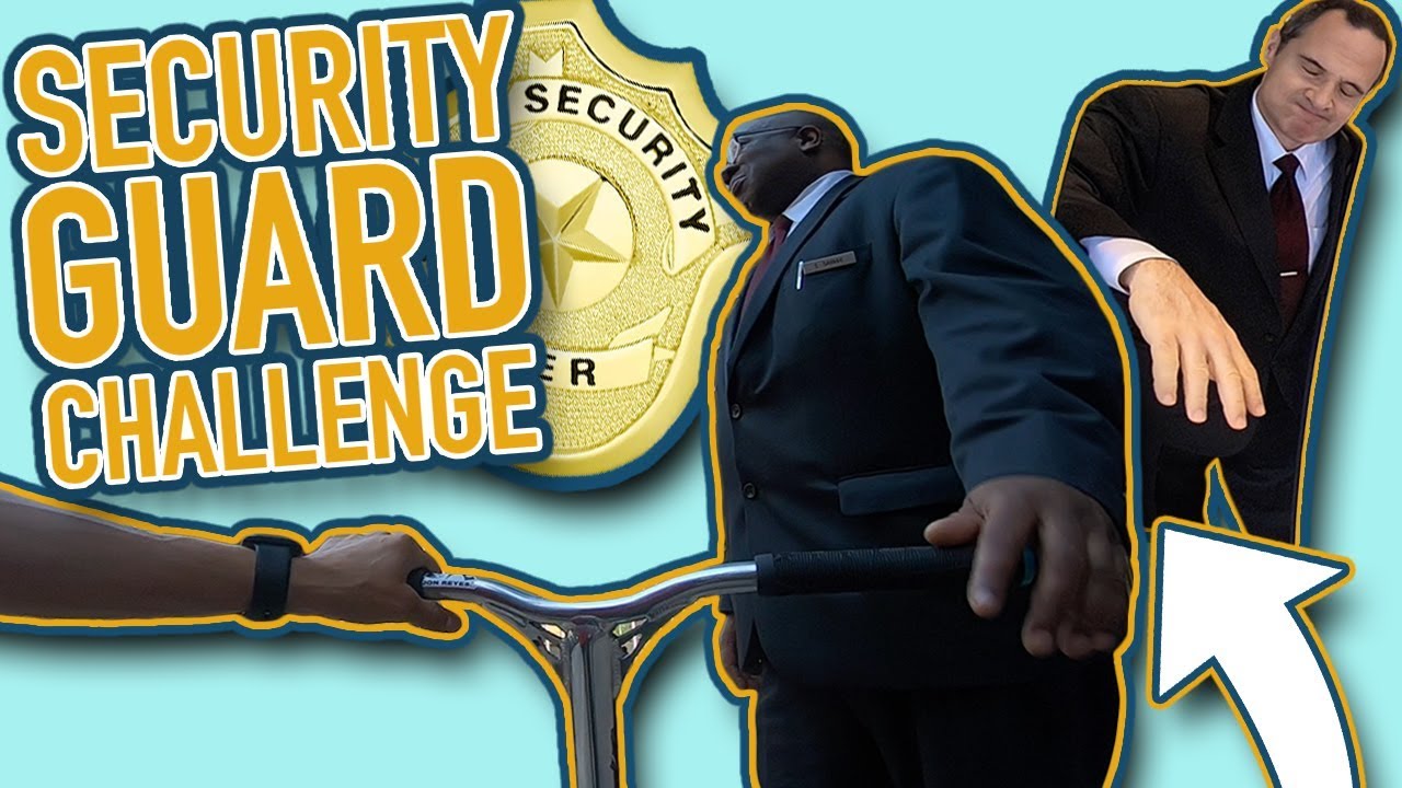 SECURITY GUARD CHALLENGE! - YouTube