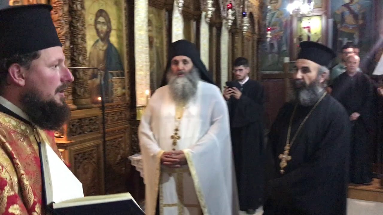 ΧΕΙΡΟΘΕΣΙΑ ΔΥΟ ΑΝΑΓΝΩΣΤΩΝ ΣΤΟΝ ΙΝ ΑΓΙΑΣ ΣΚΕΠΗΣ ΠΤΟΛΕΜΑΊΔΑΣ - YouTube
