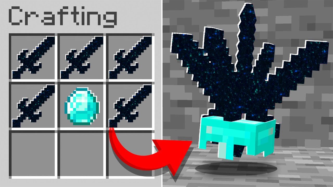 Minecraft But I Can Craft Custom Armor - YouTube
