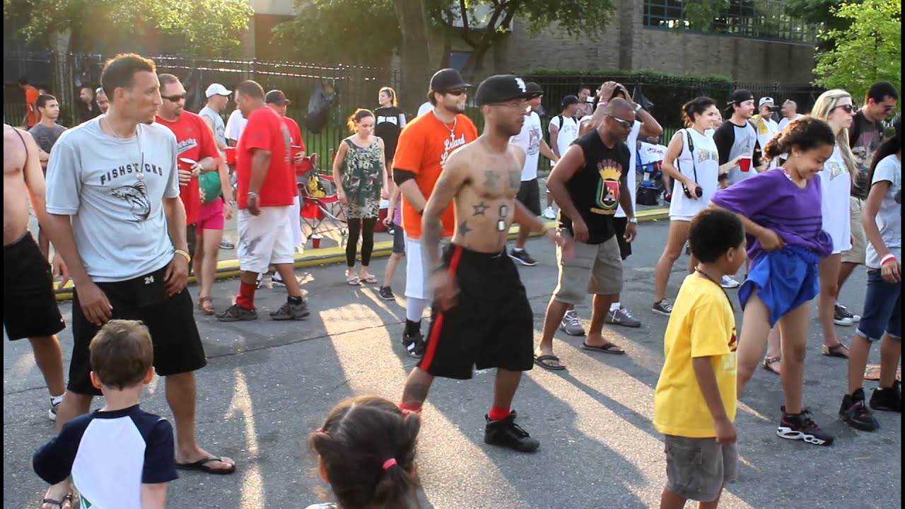 2012 Memorial Day Stickball Tournament NYC (post tournament celebration ...