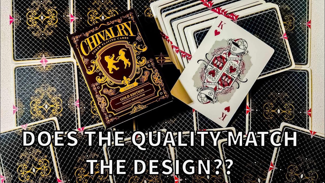 Gold Chivalry Playing Cards by Isolated Thunderstorm | Showcase - YouTube
