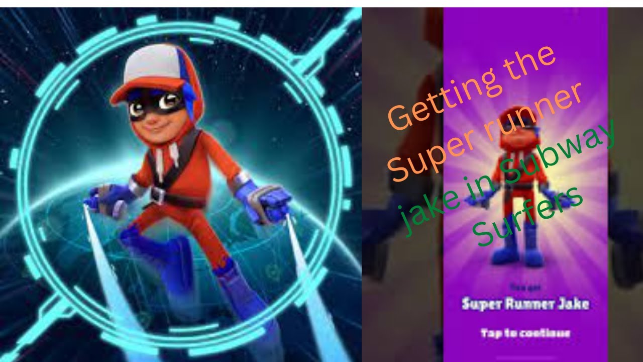 Unlocking Super runner jake in Subway surfers,Very easy to get - YouTube