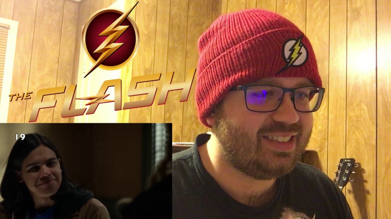 The Flash - Barry Allen's "Secret" Identity Reaction! - YouTube