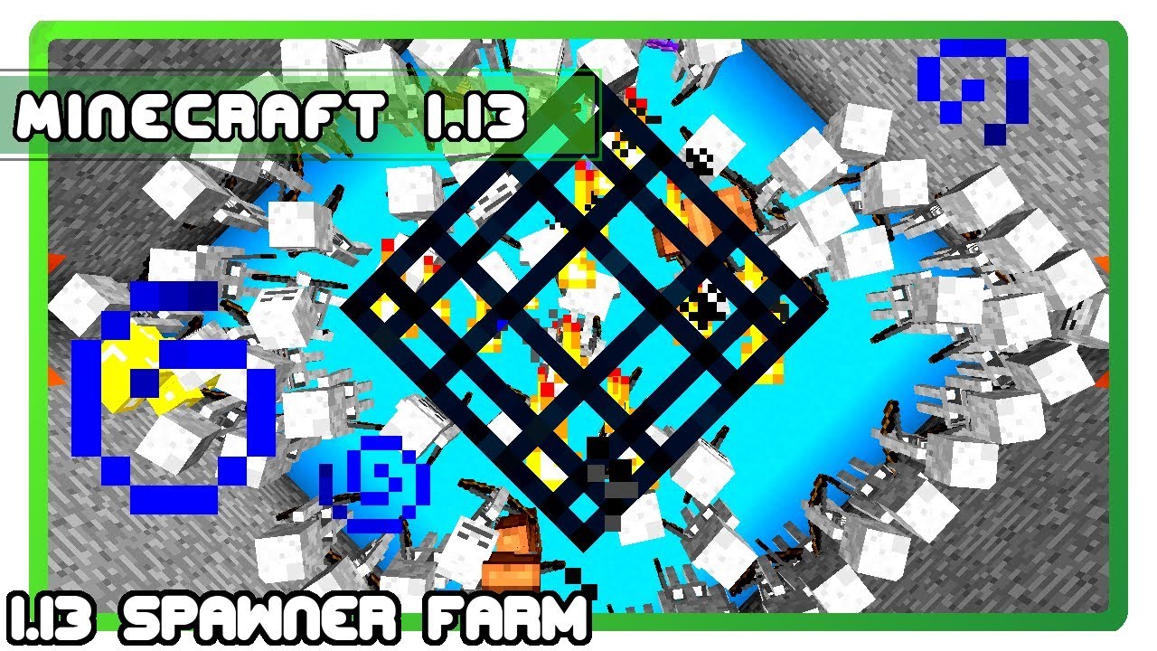 Minecraft 1.13 Spawner Farm Tutorial (EXP farm or loots) for Skeletons ...