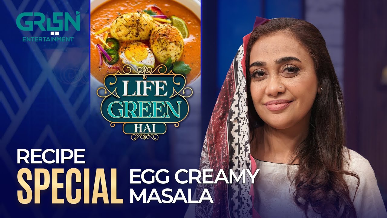 Recipe - Special Egg Creamy Masala | Mehmood Aslam | Nadia Khan | Aijaz ...