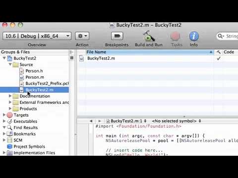 Objective C Programming Tutorial 23 Seperating Files YouTube - YouTube