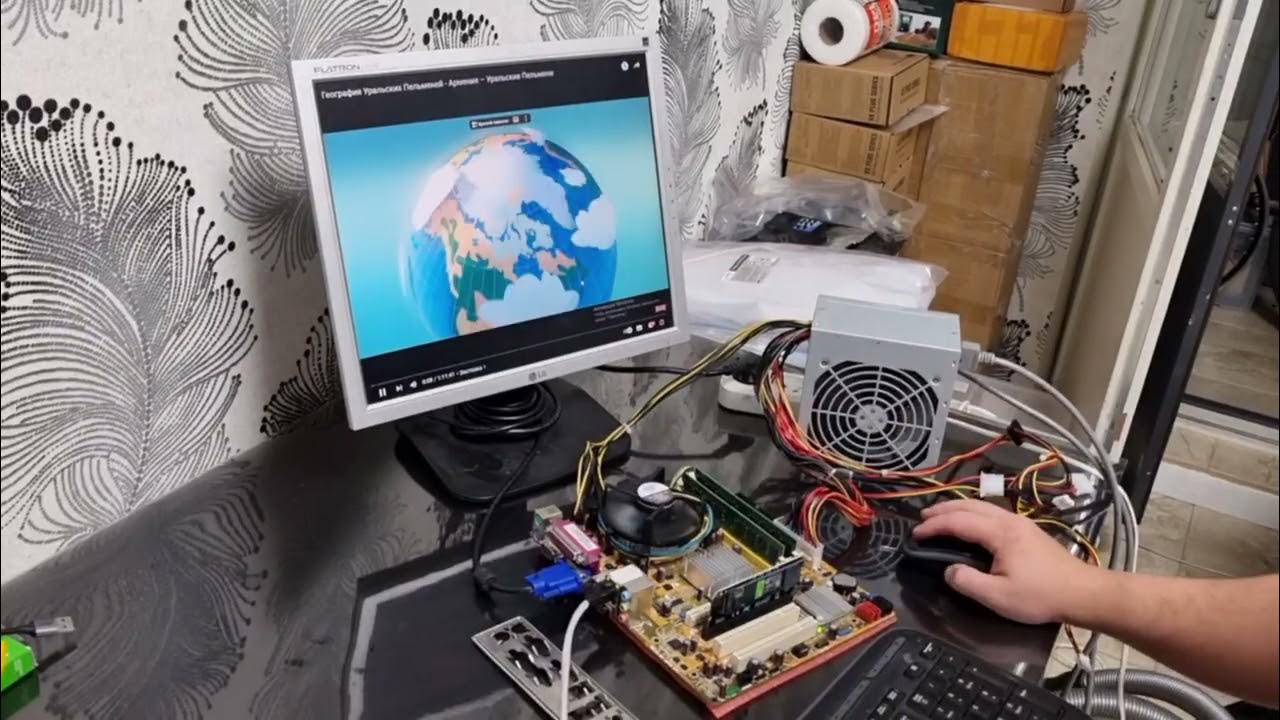 Материнска плата Lga775 Ddr2 M2 Ssd Youtube