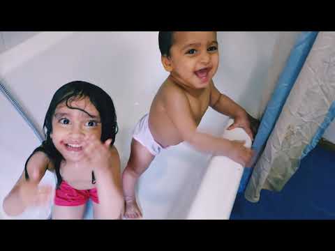 #TWO SISTER'S SHOWER TIME#ZAYFA AND ZULFA