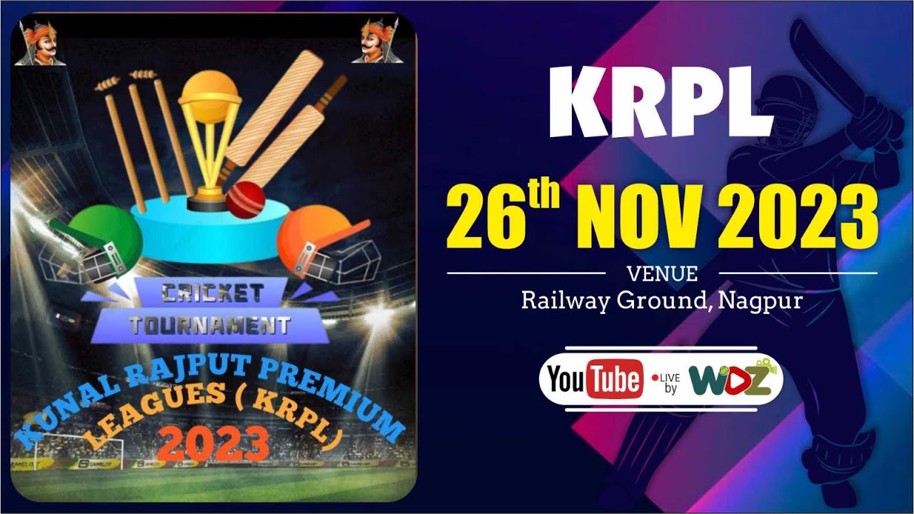 KRPL 2023 - MAHARANA WARRIOR vs MAHARAJA X11 || - YouTube