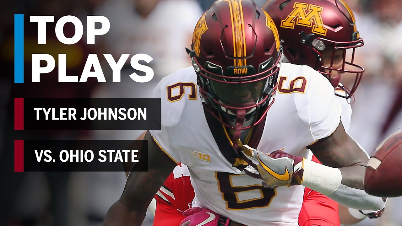 Top Plays: Tyler Johnson Highlights vs. Ohio State Buckeyes | Minnesota ...