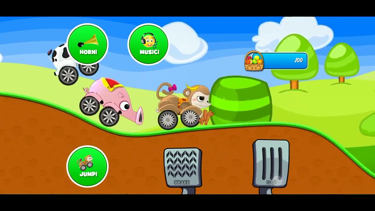 animals little car racing video gameplay#gamingvideos - YouTube
