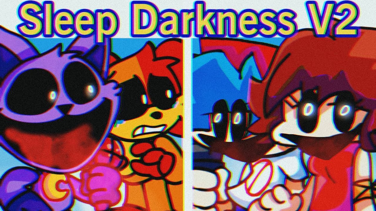 Friday Night Funkin' VS Sleep Darkness V2 FULL WEEK | CATNAP & POPPY ...