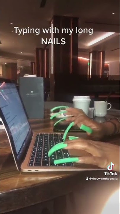Long Nails Typing 💅🏽💅🏽 #theywantthed #longnails #creativenails #typing ...