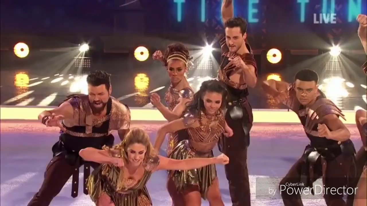Group's Performance (Skate Battle) in Dancing on Ice (Time Tunnel Week ...