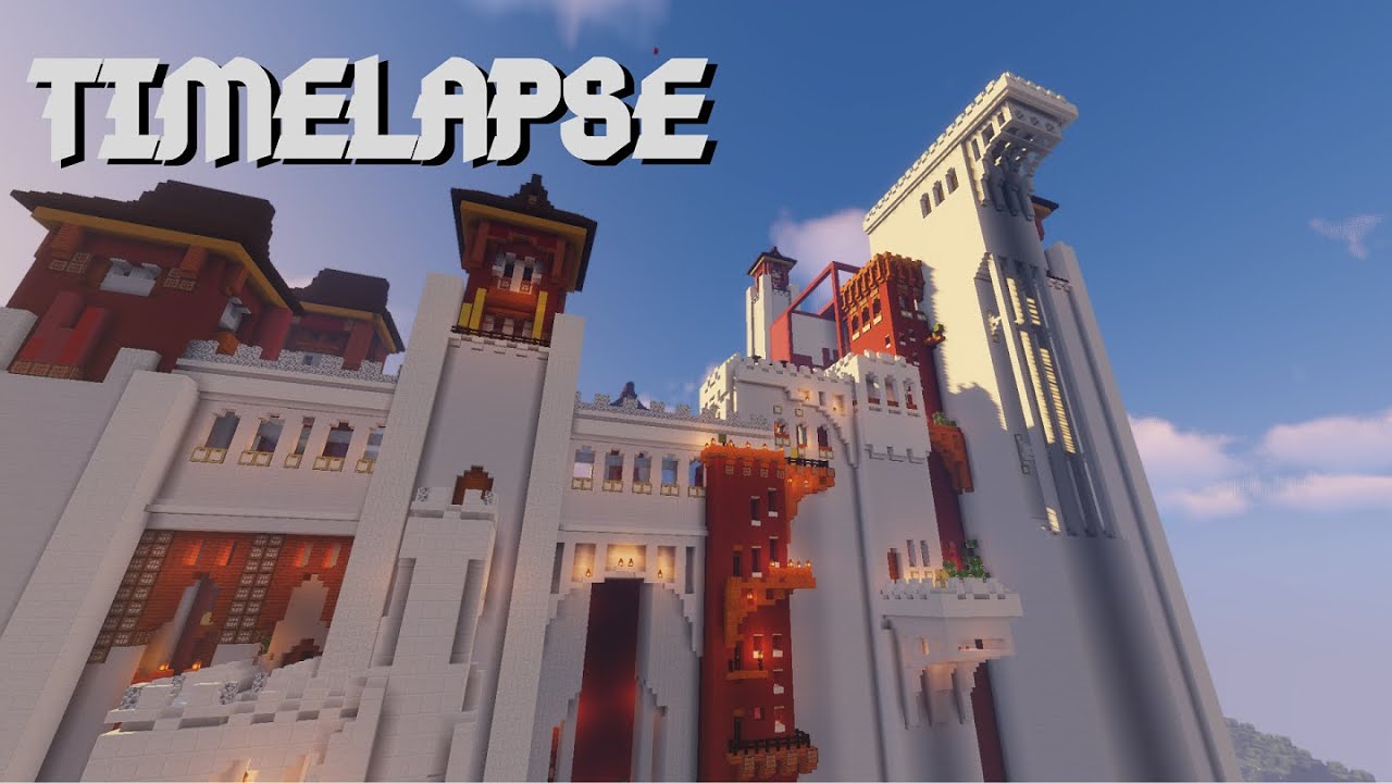 Building a MASSIVE Asian Style Kingdom IN MINECRAFT!!! pt 2 - YouTube