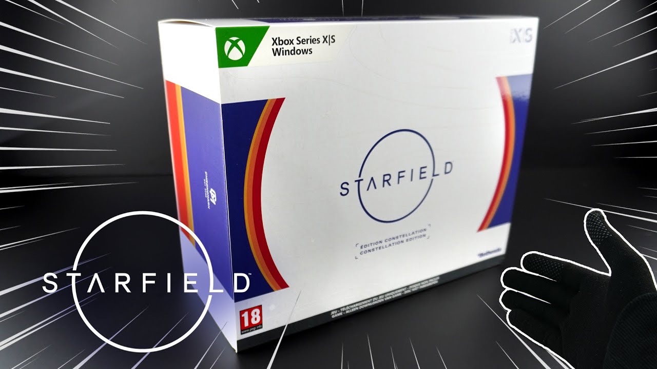 STARFIELD Constellation Edition Collector XBOX SERIES X/S 2023 - YouTube