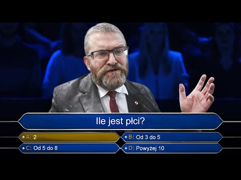 GRZEGORZ BRAUN W PROGRAMIE MILIONERZY