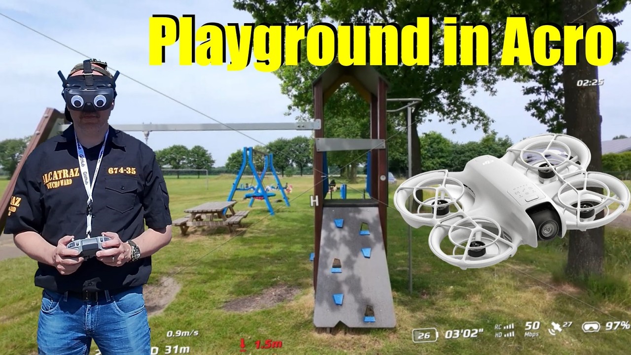 Insane Playground FPV Drone Stunts - YouTube