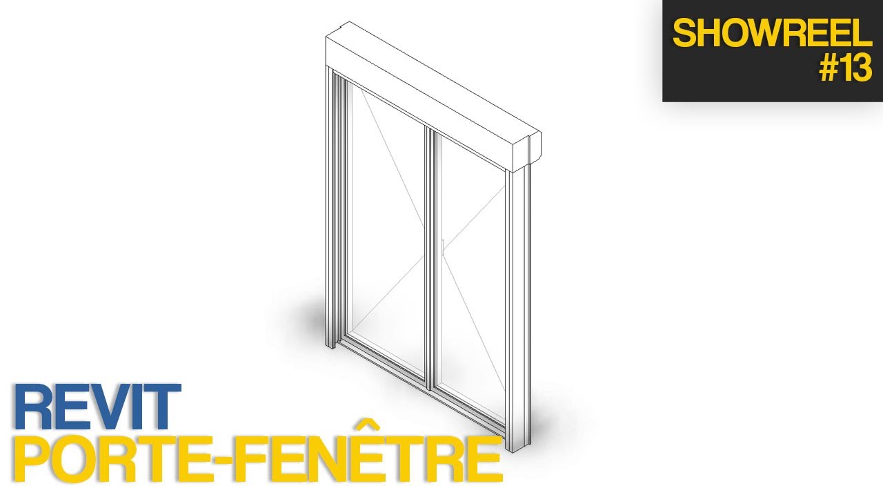 Présentation porte-fenêtre paramétrique pour Revit - YouTube