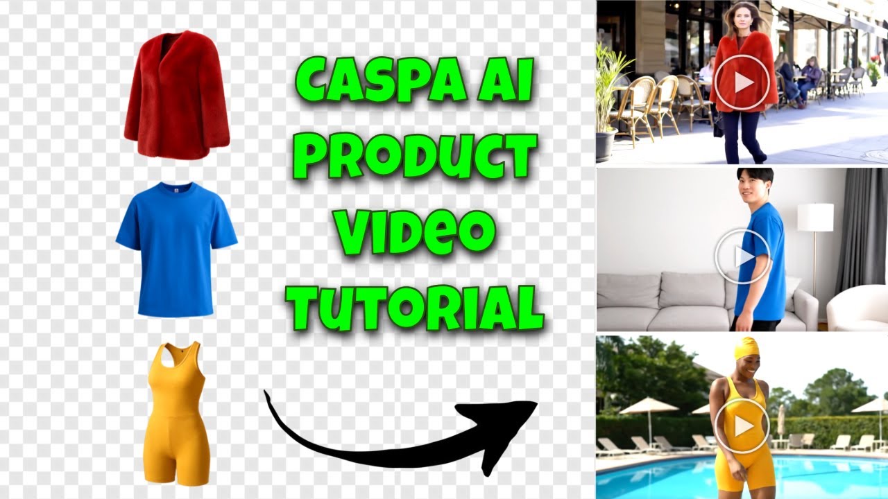 How To Create AI Product Videos - Fashion & Clothing AI tutorial - YouTube